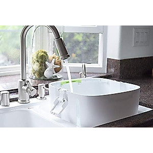 Frigidaire Portable Evaporative Air Fan and Humidifier| Portable Air Conditioner Cools up to 640 Square Feet | Personal Indoor Swamp Cooler | 600 CFM | Black/White