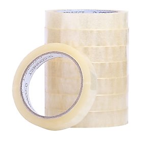 Q-Connect Adhesive Tape 19mm x 66m (Pack of 8)