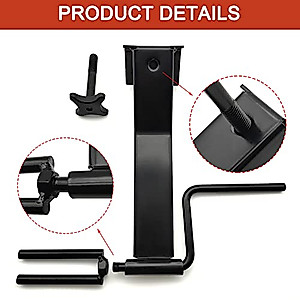 AUTOAlkins Cargo Tie-Downs Strap Winder, Winch Strap Winder, Roll-up Flatbed Trailer Winch Straps up to 4" Wide, Used in Trucks, Trailers, Vans, Docks, Warehouses