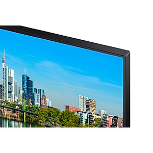 SAMSUNG FT650 Series 24-Inch FHD 1080p Computer Monitor, 75Hz, IPS Panel, HDMI, USB Hub, Height Adjustable Stand, 3 Yr WRNTY (LF24T650FYNXGO)