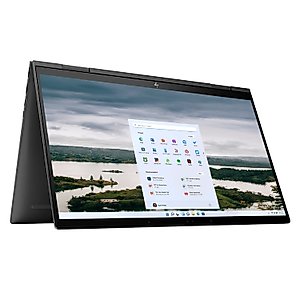 HP Envy 2-in-1 Convertible Laptop, 15.6 inch IPS Touchscreen, AMD Ryzen 5 5625U Processor, Backlit Keyboard, Wi-Fi 6, Bang & Olufsen Audio, 12Hr Battery, Win 11 (16GB RAM, 512GB PCIe SSD) (Renewed)