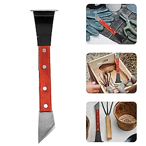 Bark Peeler Tool Felled Draw Shave Knife Bark Removal Tool Straight Drawing Knife Woodworking Tool Log Debarker Tool Bark Peeler Bark Stripping Tool Debarking Tool Gardening Scarping Tool