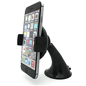 BLU R1 HD, Advance 5.0 Compatible Premium Compact Car Mount Windshield Glass Holder Dock