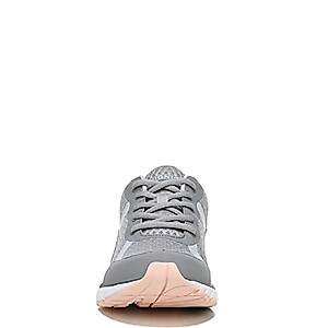 Vionic Dashell Women's Lace Up Athletic Walking Shoe Light Grey - 9 Medium