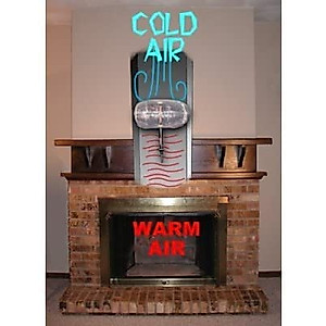 Chimney Balloon® 15"x15" Inflatable Fireplace Draft Blocker (15"x15" Chimney Pillow®)