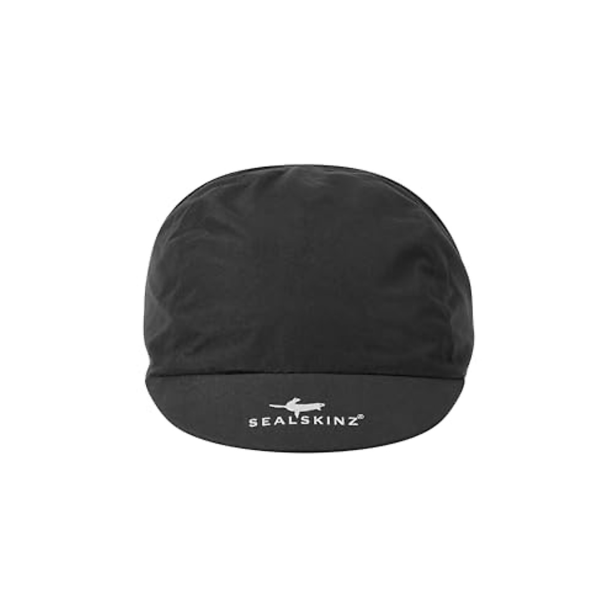 SEALSKINZ Unisex Waterproof All Weather Cycle Cap, Black, Large/X-Large
