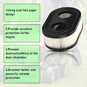 ABS a ir Cleaner Cover Lawn Mower Replacement Parts , 650EXI 675EXI 675IS Motor Pressure Washer Push Lawn Mower , 594575 a ir Filter , Lawn Mower a ir Cleaner Cover Replacement