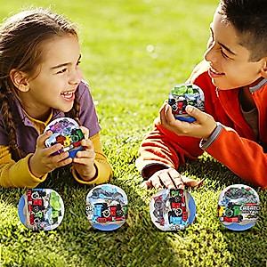 JMBricklayer Party Favors for Boys Girls, 12 in 1 Train Building Blocks Sets, Creative Mini Building Blocks Sets for Goodie Bags, Birthday Gifts,Classroom Prize