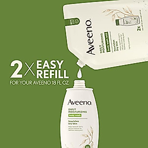 Aveeno Daily Moisturizing Body Wash, Soothing Oat, Refill, 36 Fl. Oz