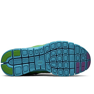 Nike Women's Free Run+ Doernbecher Violet/Turquoise Blue Sneakers 7.5