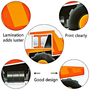 3 Packs Construction Happy Birthday Banner and Vehicle Truck Garland, Construction Party Supplies Decoration Set for Birthday Party, Baby Show