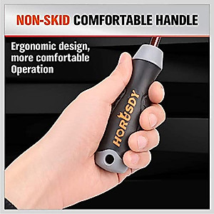 HORUSDY 13-Piece Magnetic Torx Screwdrivers Set, S2 Steel T5 - T40 Star Screwdrivers Set