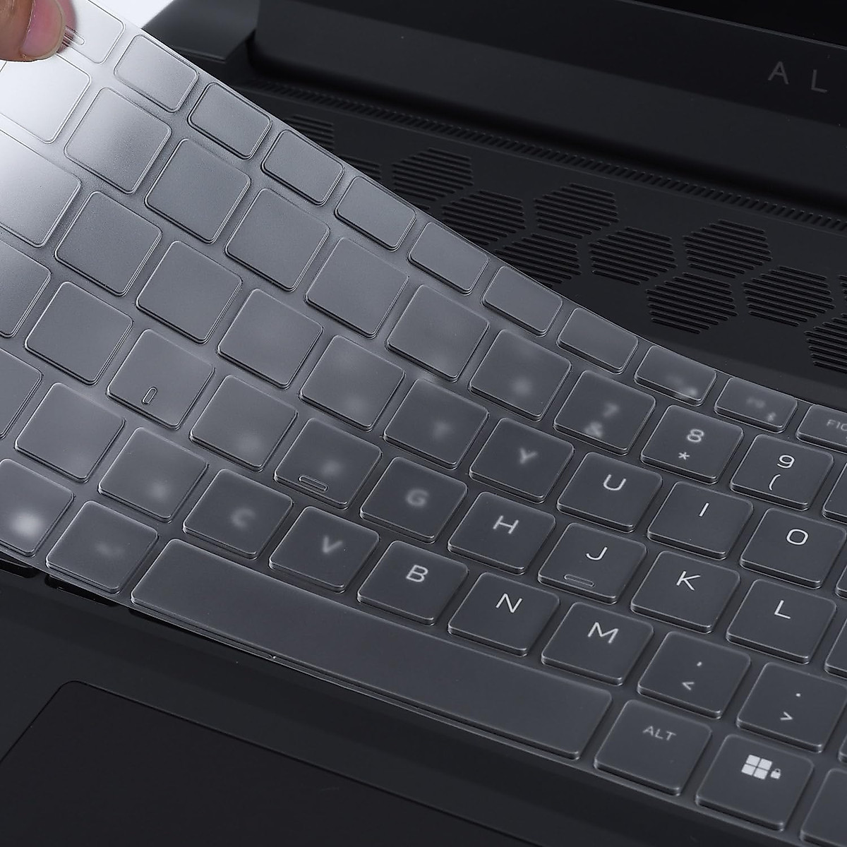 Keyboard Cover for 2022 New 14" Dell Alienware x14 R1 Gaming Laptop, Alienware x14 Keyboard Skin Protector - TPU