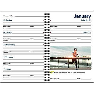 The Complete Runner's Day-by-Day Log 2022 Planner Calendar