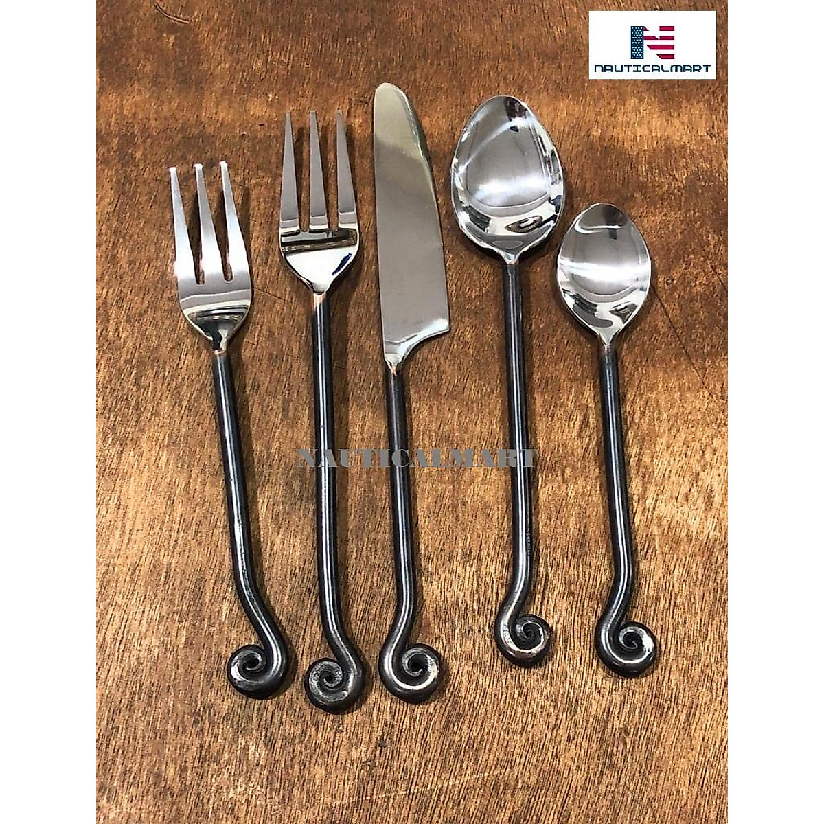 Treble Clef Flatware Set, Service for Persion (2 set)