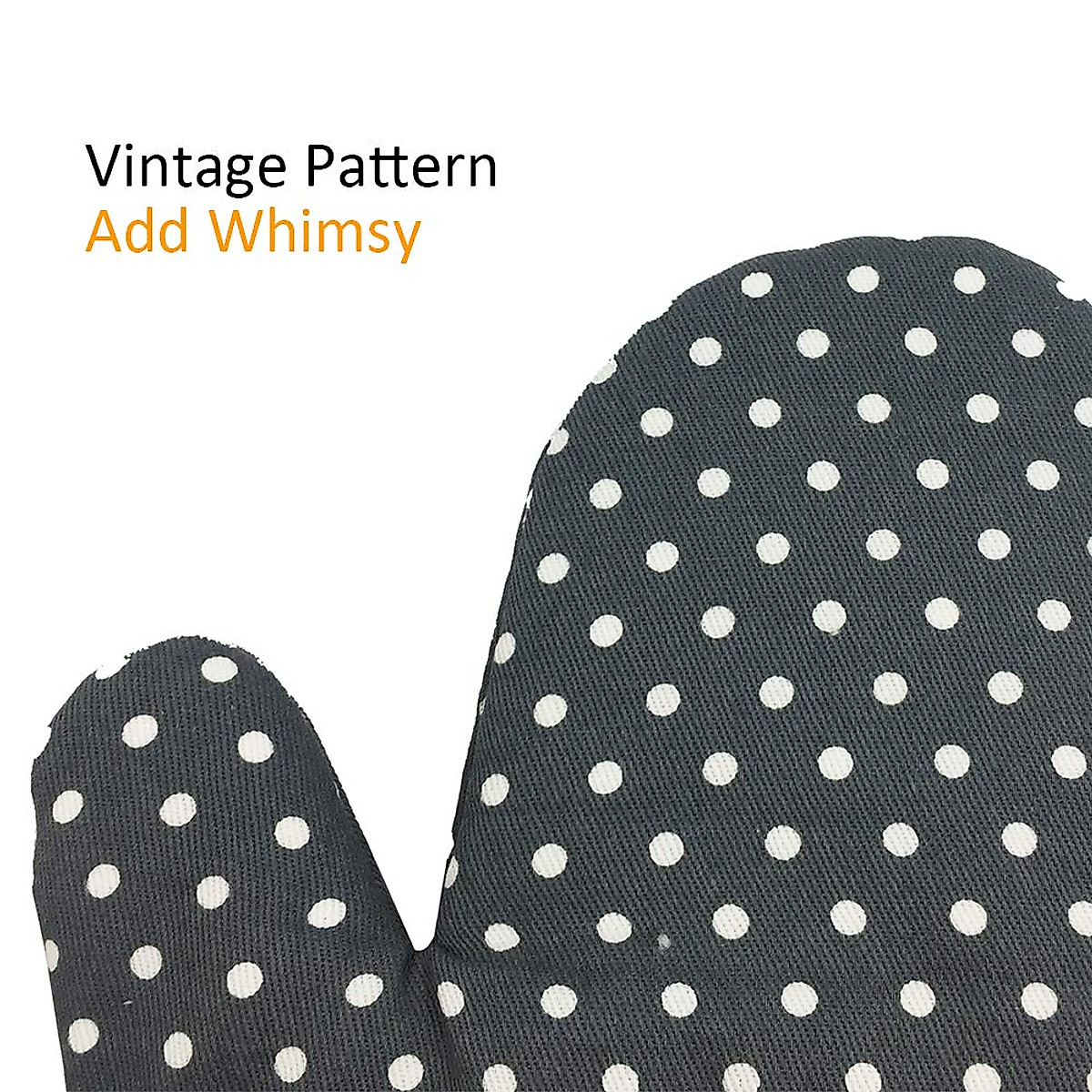 TFENG Cotton Oven Gloves Kitchen Baking Mitts Bow