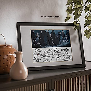 Ikonic Fotohaus The Vampire Diaries X the Originals Ian Somerhalder Joseph Morgan TV Cast Signed Photo Autograph Print Wall Art Home Decor