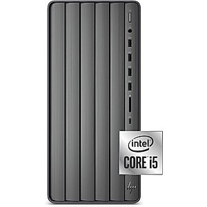 HP 2022 Newest Envy TE01 Desktop Computer, 11th Gen Intel i5-11400 6-Core Processor, Wireless-AC, HDMI, VGA, Wilreless Mouse&KB Combo, Windows 11 Operation System (16GB RAM | 1TB PCIe SSD)