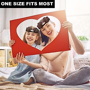 NGCJZF Kawaii Kuromi Makeup Headband Spa Hairband Coral Fleece for Face Washing Make Up Pajama Party for Women Girls Families (BLACK), Pack of 1, 1.0 Count