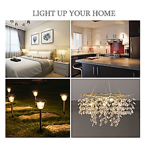 Dimmable G4 LED Bulb 12V 24V JC Tybe, 20-30W T3 G4 Halogen Equivalent,2700K Warm White, G4 Bi-Pin Base, 300LM, Chandelier Lighting/Landscape Lighting/Microwave Lighting 10pcs