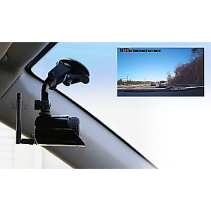 NUCAM 32GB Wireless Portable Magnetic Base Battery Powered RV/Trailer/Truck Hitch Backup Camera NuCam WR Surveillance IP Camera w. 1/4"-20 UNC Hole, Motion Detection Recording Night Vision