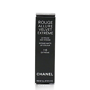 Chanel Allure Velvet Extreme Intense Matte Lip Colour 116 Extreme 0.12 Ounce