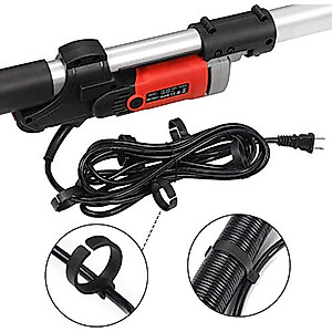 HomGarden 800W Drywall Sander Drywall Vacuum Adjustable Electric Variable Speed Foldable Sander w/6 Sand Pads