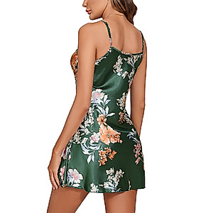 Avidlove Sexy Lingerie for Women Boudoir Outfits Honeymoon Lingerie Satin Nightgown Silky Slip Dress Nighties Chemsie