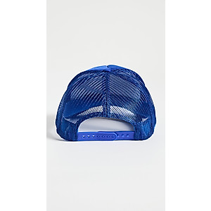 Clare V. Women's Trucker Hat, Blue, One Size