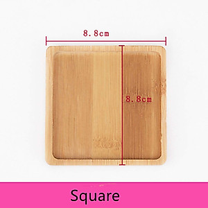 twelves 4pcs Square Coaster Base for Crafts Adult Kids DIY Mosaic Supplies Housewarming Birthday Gift