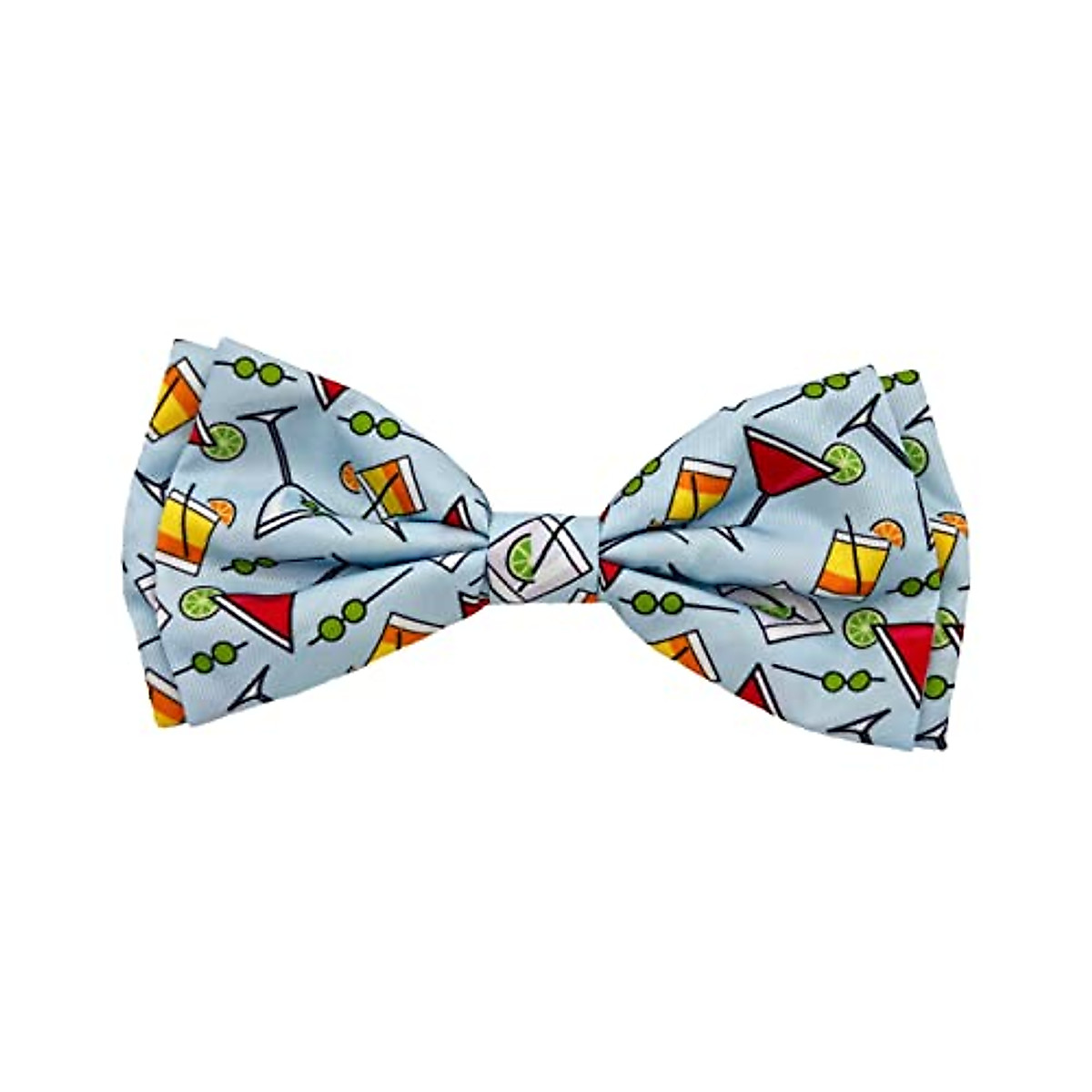 H&K Bow Tie for Pets | Cocktail Party (Large) | Velcro Bow Tie Collar Attachment | Fun Bow Ties for Dogs & Cats | Cute, Comfortable, and Durable | Huxley & Kent Bow Tie