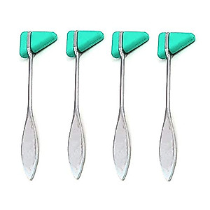 Set of 4 Green Taylor Percussion (Reflex) Hammers - Medical Surgical Instruments