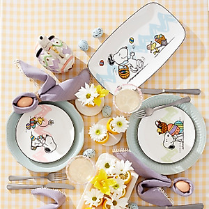 Lenox French Perle Scallop Piece Flatware Set, 65 Count, Metallic