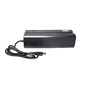 MSR605X USB Swipe Card Reader Writer 3-Track Compatible with MSR206 MSR605 MSR606