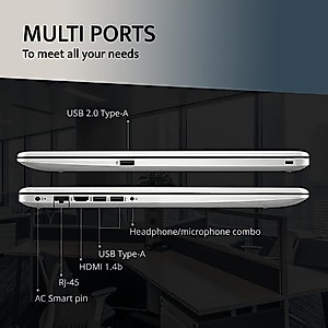 HP 2022 17.3" FHD Business Laptop, 11th Gen Intel Core i5-1135G7(Beats Intel i7-1065G7), 32GB RAM, 2TB PCIe SSD, Backlit Keyboard, Intel Iris Xe GPU, Bluetooth, Win 10 Pro, Silver, 32GB USB Card