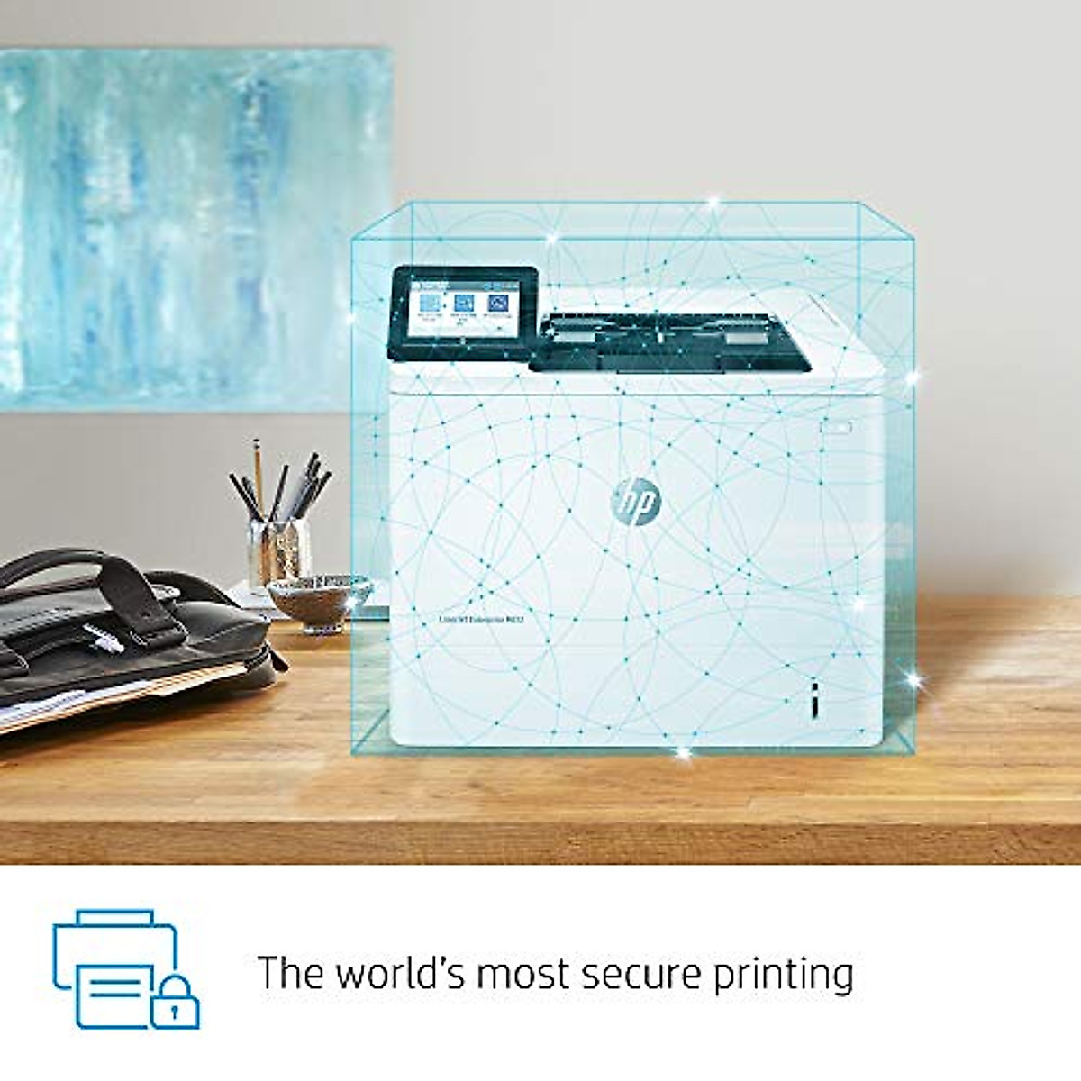 HP LaserJet Enterprise M612dn Monochrome Printer with built-in Ethernet & 2-sided printing (7PS86A)