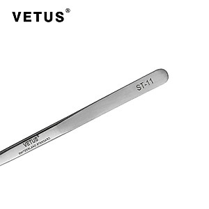 Vetus Tweezer Non-magnetic Stainless Steel Pointed Tip ST-11
