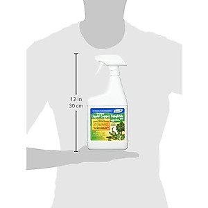 Monterey Liquid Copper Fungicide RTU - Organic Gardening Fungicide for Flowers, Fruits, & Vegetables - 32 oz