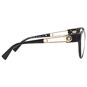 Versace Transparent Cat Eye Ladies Eyeglasses 0VE3307 GB1 52