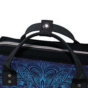 My Little Nest Large Capacity Diaper Bag Chic Bohemian Dream Catcher with Feathers Durable Multi Function Travel Backpack for Mom