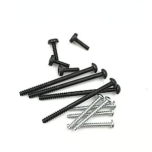 NSLikey 1 Set Full Complete Housing Shell Screws Set for PS3 4000 PS3 Super Slim Model Console Replacement