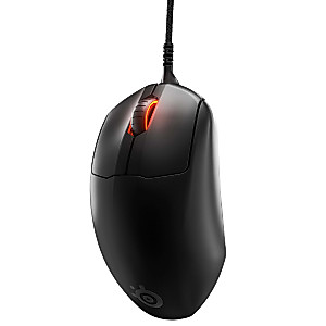 SteelSeries Esports FPS Gaming Mouse – Ultra Lightweight – Prime + Edition – 5 Programmable Buttons – 18K CPI TrueMove Pro Sensor – Magnetic Optical Switches – Customization - RGB Lighting – PC/Mac