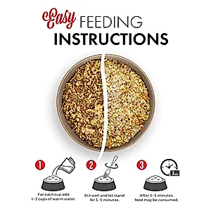 Grandma Lucy's PUREformance Dog Food, Grain Free and Freeze-Dried - Fish, 3 Pound Bag