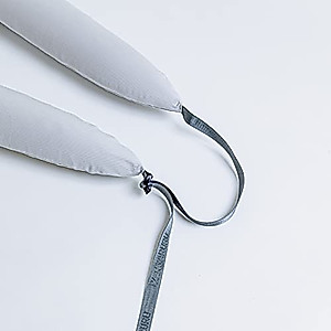 Kangaruru All in One Seatbelt Adjuster and Pillow with Neck and Headrest Cushion for Kids (Puppy_Gray)