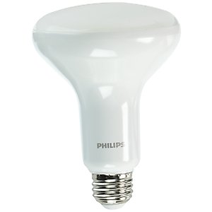 PHILIPS Dimmable BR30 Bulb Soft White Light/Warm glow effect 65W replacement 7.2w LED