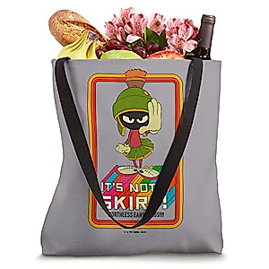 Looney Tunes Marvin Martian Not a Skirt Tote Bag