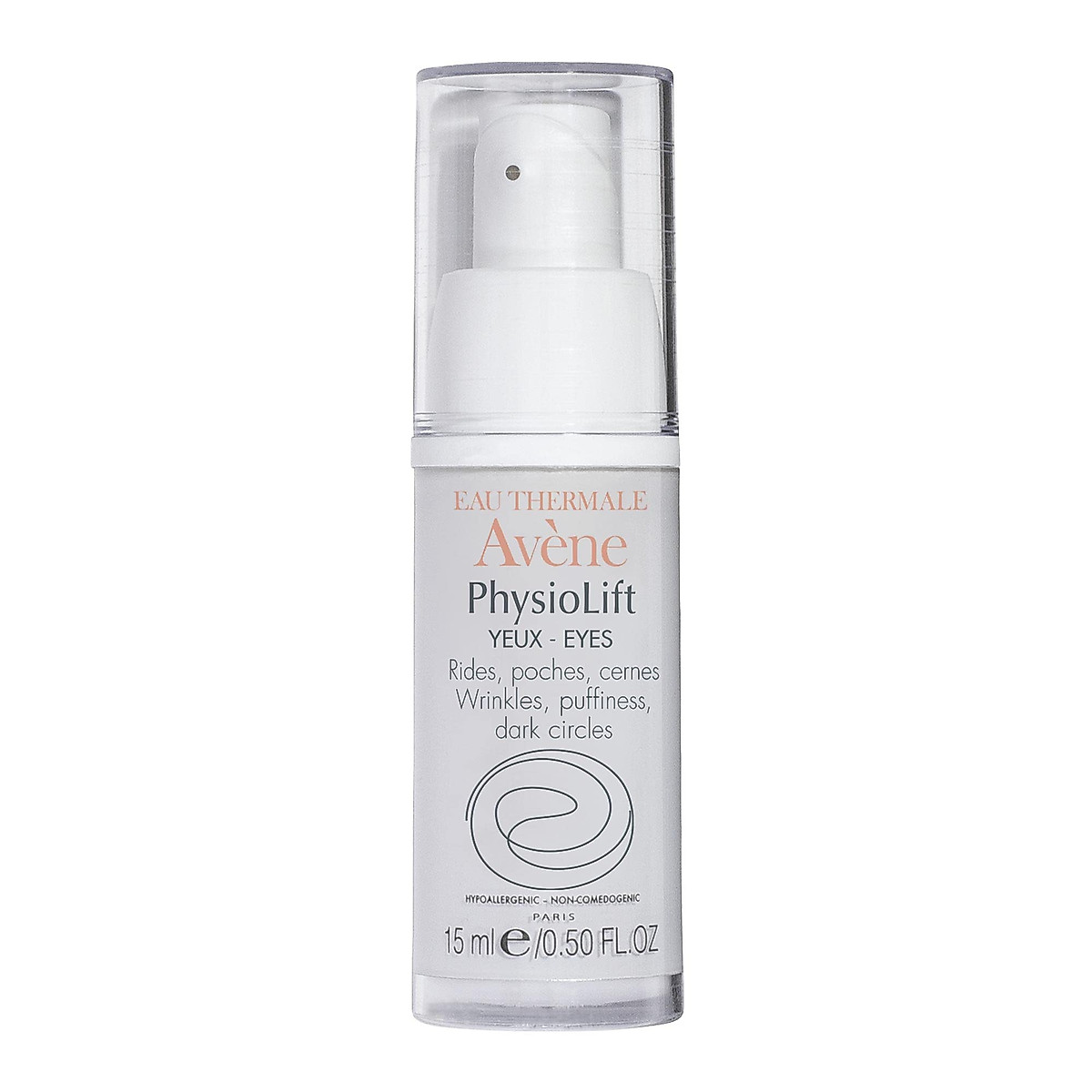 Avene PhysioLift EYES, Retinaldehyde to Reduce Appearance of Puffiness, Dark Circles, Wrinkles, 0.5 Oz