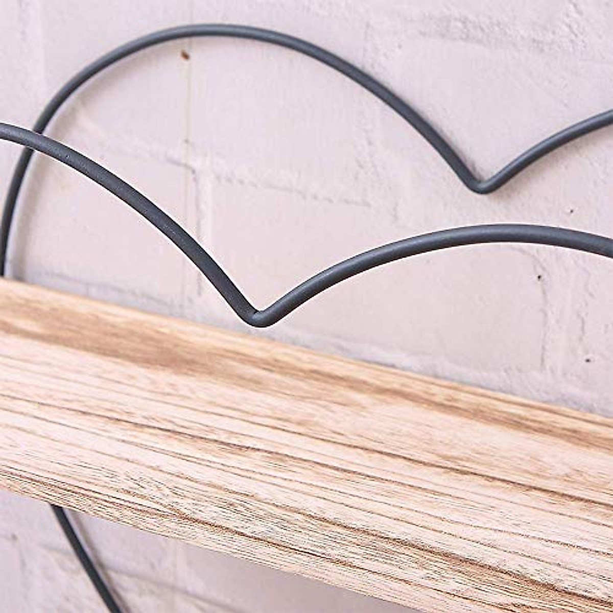 Floating Shelves Wall Mounted Wooden Storage Rack Home Decoration, Modern Minimalist, Living Room, Bedroom,Kitchen,Bathroom and More Partition Shelf