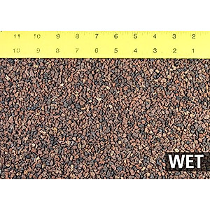 2 Gal. 1/8" - 3/16" Pre Mix Horticultural Red / Black Lava for Cactus & Succulent, Bonsai Tree Soil Mix - Small Grain