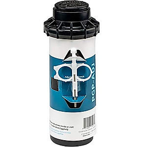 Hunter PGP-ADJ 3/4" Rotor Sprinkler, Precision Automatic Lawn Sprinkler Head With Adjustable Arc & Watering Distance to Prevent Overwatering